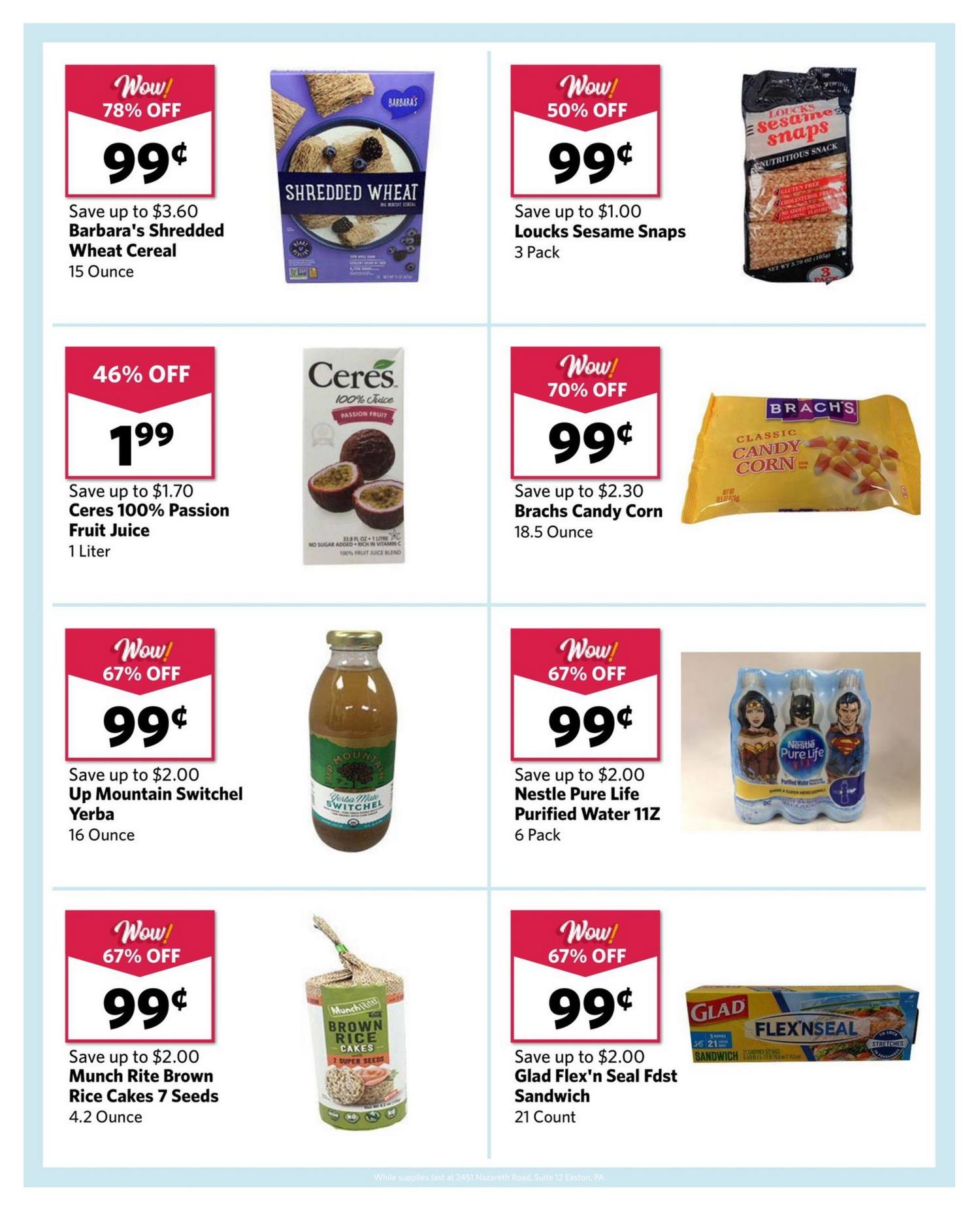 Grocery Outlet Weekly Ad Sep 22 – Sep 28, 2021