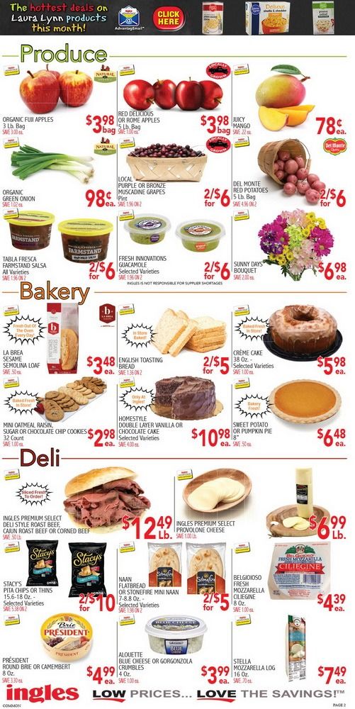 Ingles Weekly Ad Sep 29 – Oct 05, 2021