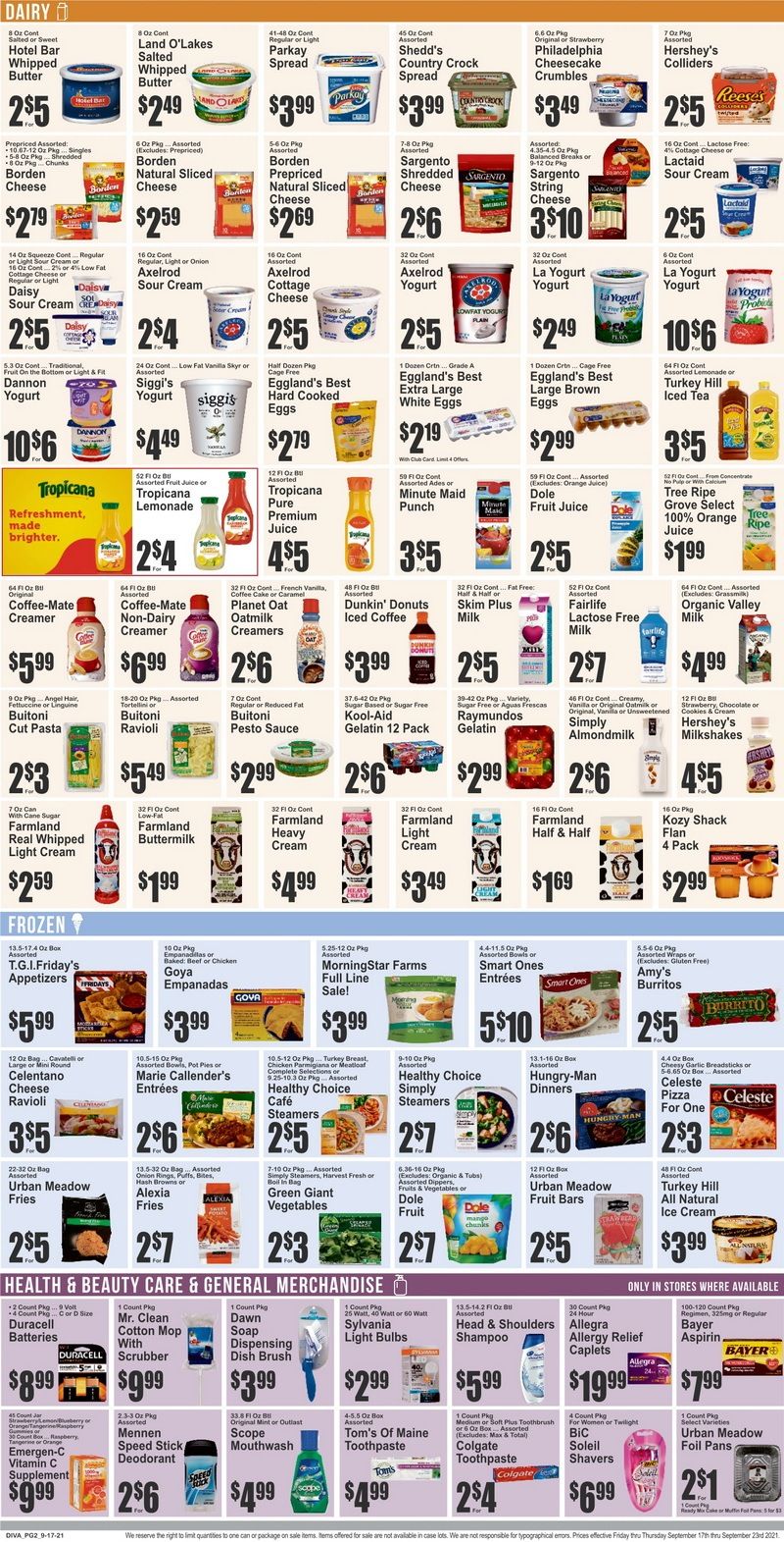 Key Food Weekly Ad Sep 17 – Sep 23, 2021