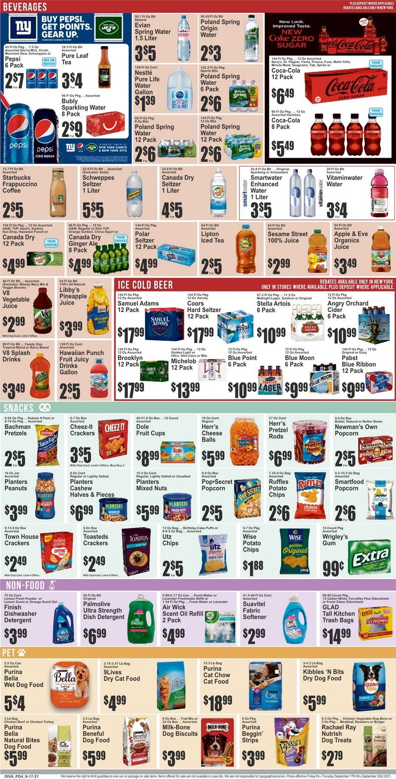 Key Food Weekly Ad Sep 17 – Sep 23, 2021