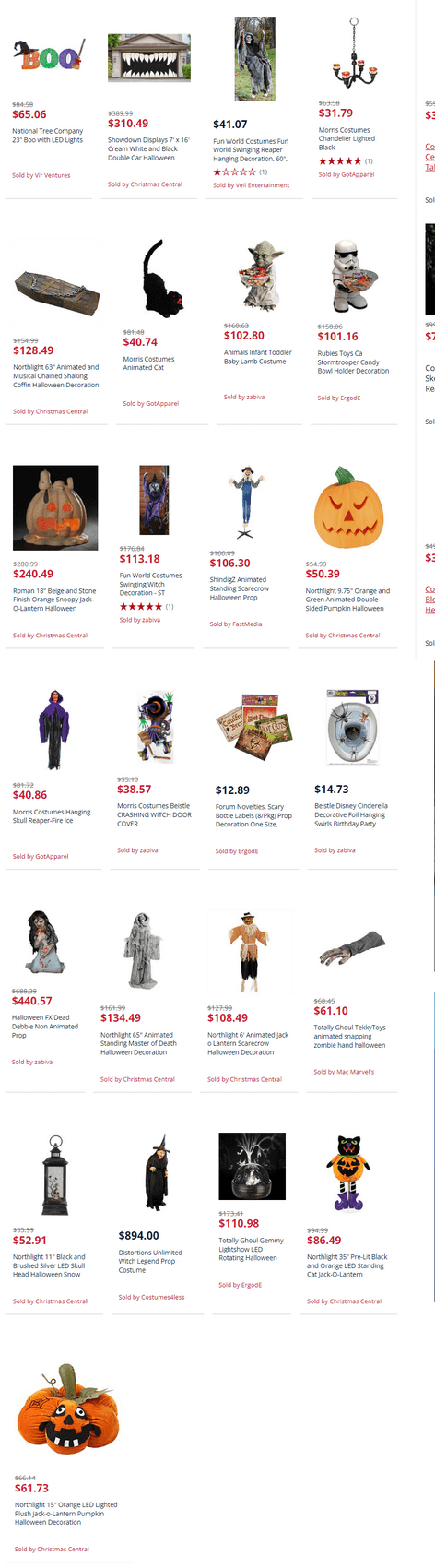 Kmart Halloween Flyer Sale