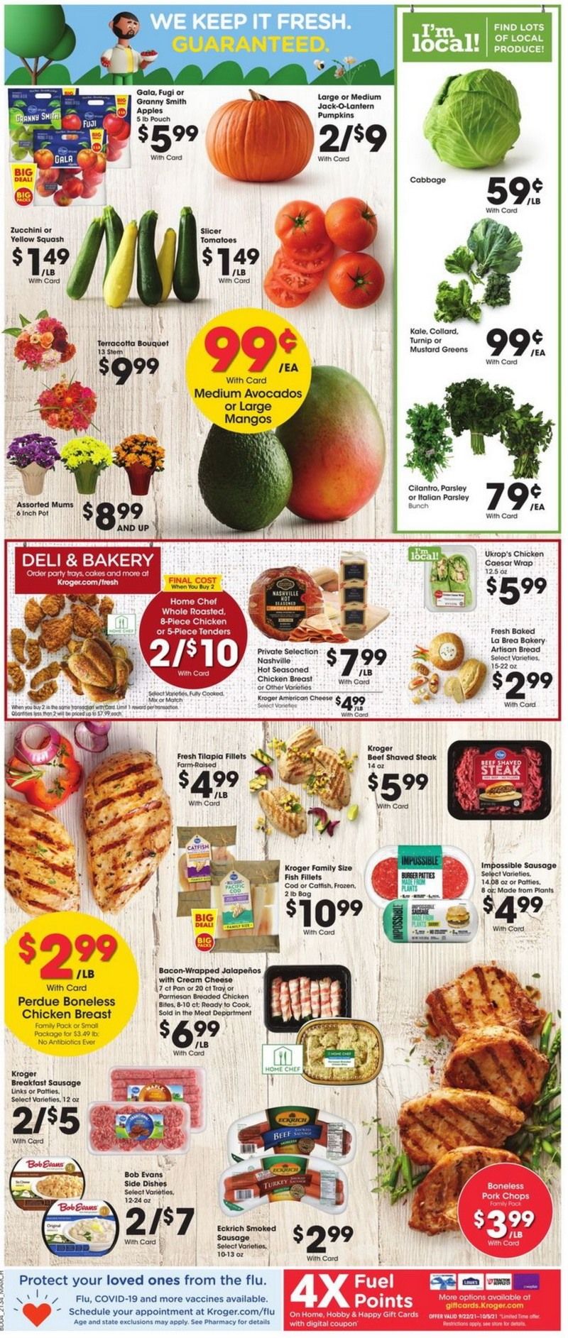 Kroger Weekly Ad Sep 22 – Sep 28, 2021 (Halloween Promotion Included)