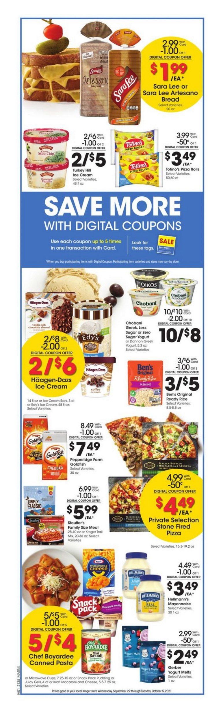 Kroger Weekly Ad Sep 29 – Oct 05, 2021 (Halloween Promotion Included)