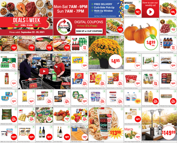 Marc's Weekly Circular Sep 22 – Sep 28, 2021