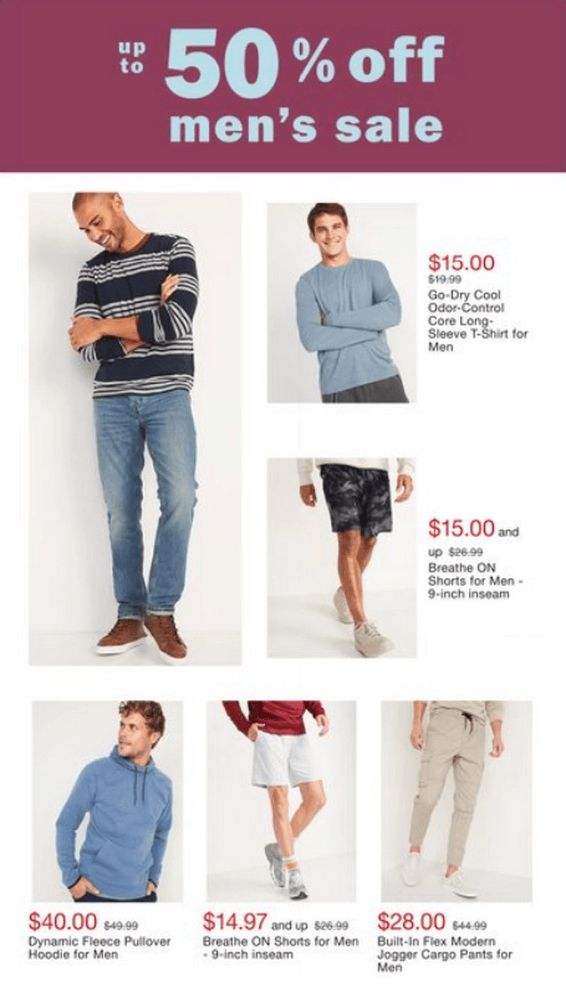 Old Navy Weekly Ad Sep 13 – Sep 20, 2021