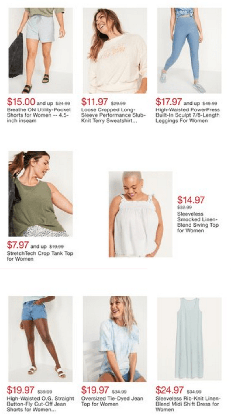 Old Navy Weekly Ad Sep 13 – Sep 20, 2021