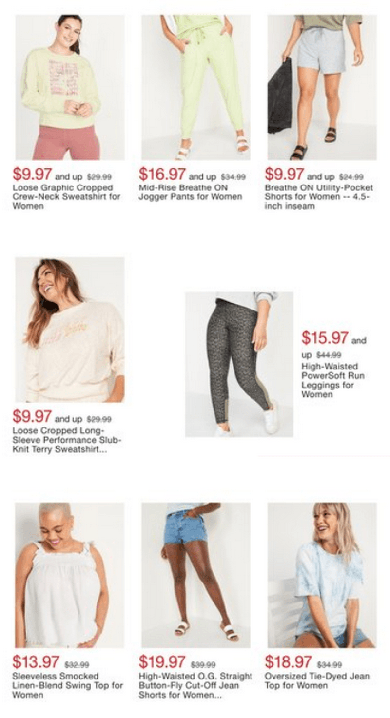 Old Navy Weekly Ad Sep 20 – Sep 27, 2021