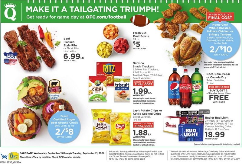 QFC Weekly Ad Sep 15 – Sep 21, 2021