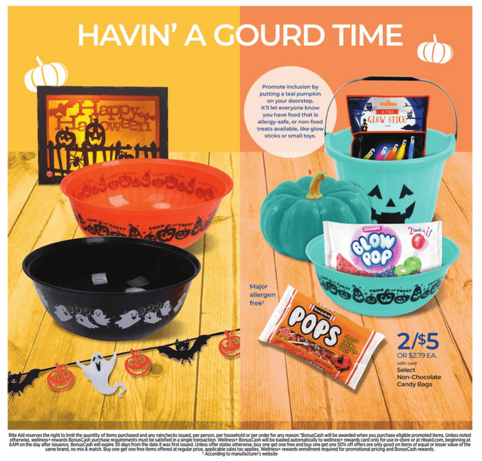 Rite Aid Weekly Ad Sep 19 – Sep 25, 2021 (Halloween Promotion Included)