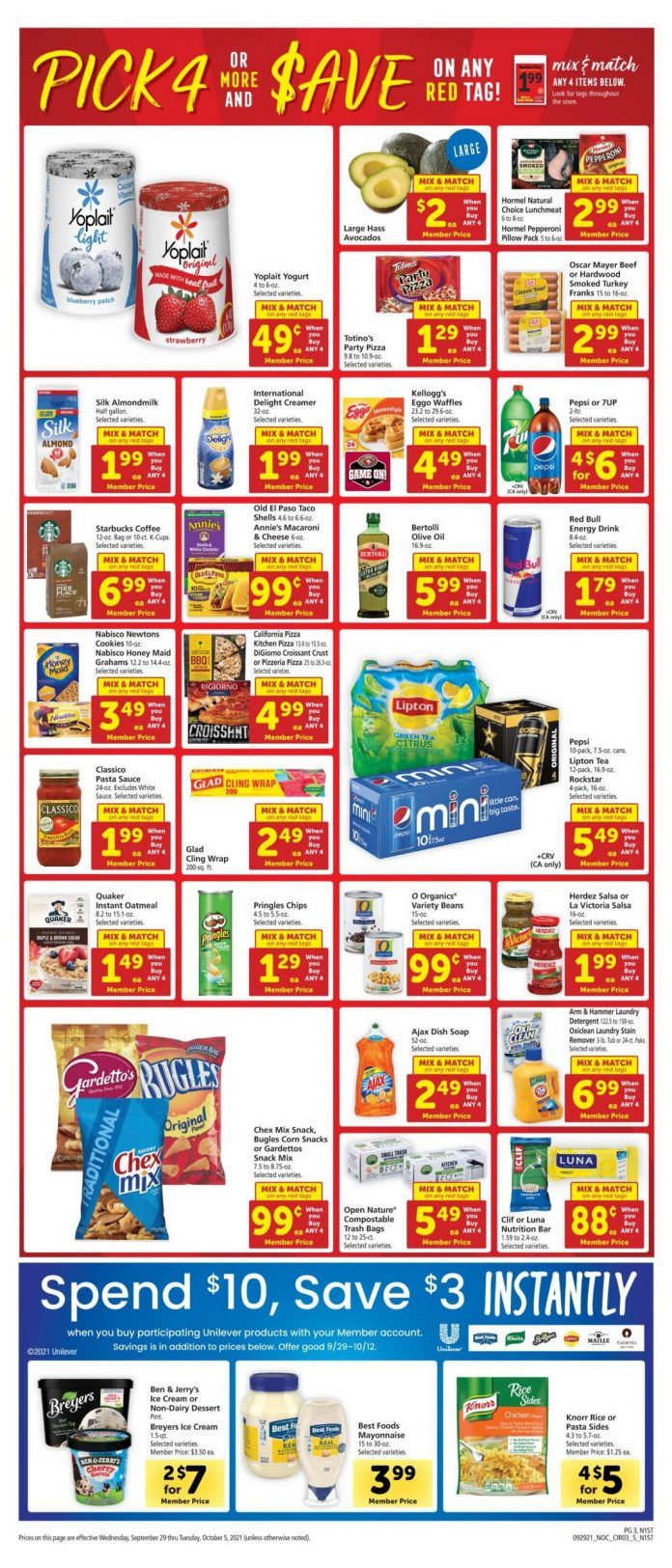 Safeway Weekly Ad Sep 29 – Oct 05, 2021 (Halloween Promotion Included)