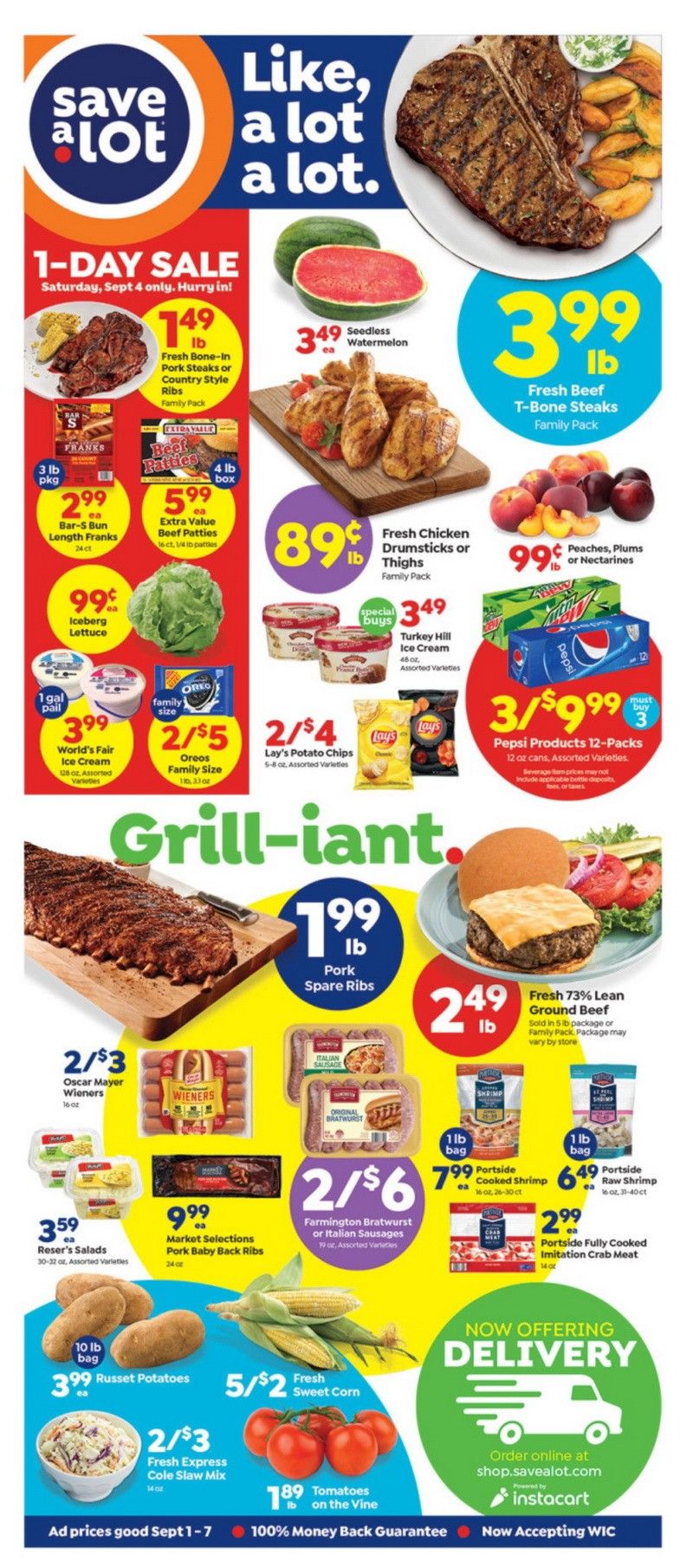 Save A Lot Weekly Ad Sep 01 – Sep 07, 2021
