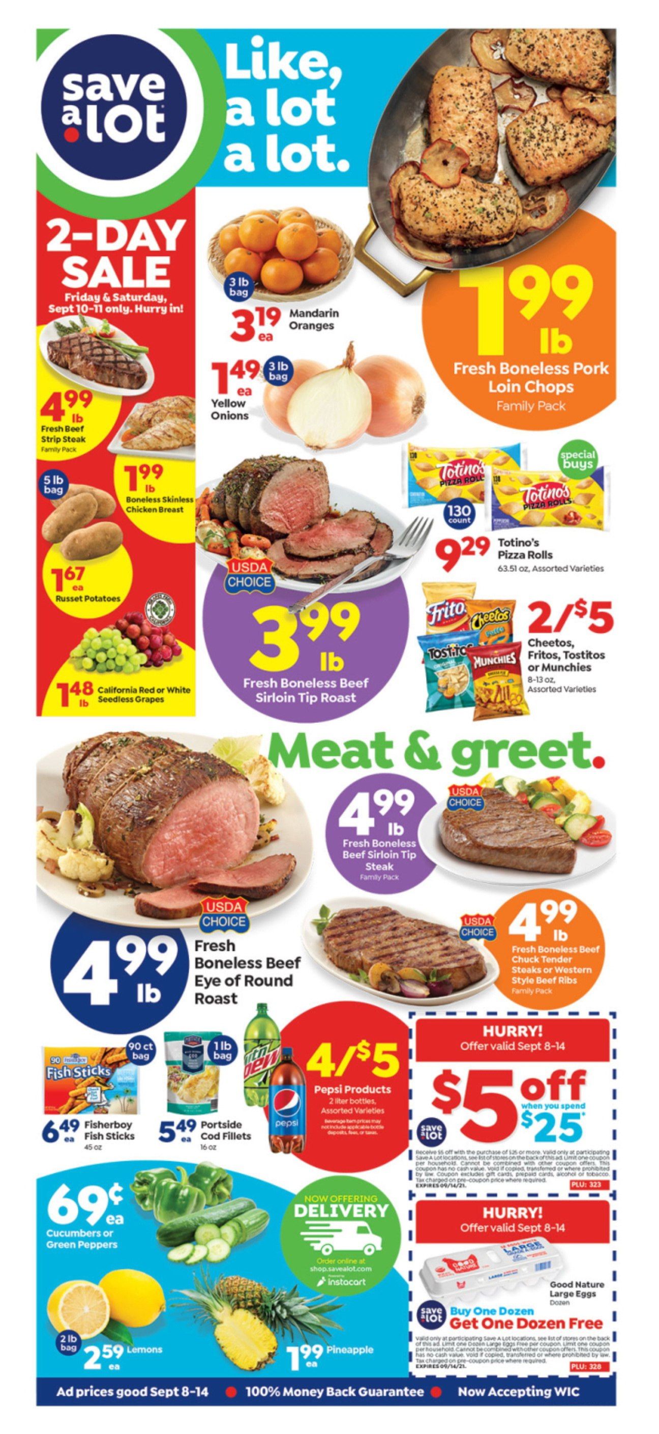 Save A Lot Weekly Ad Sep 08 – Sep 14, 2021