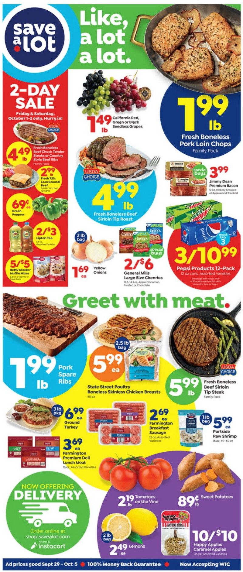 Save A Lot Weekly Ad Sep 29 – Oct 05, 2021