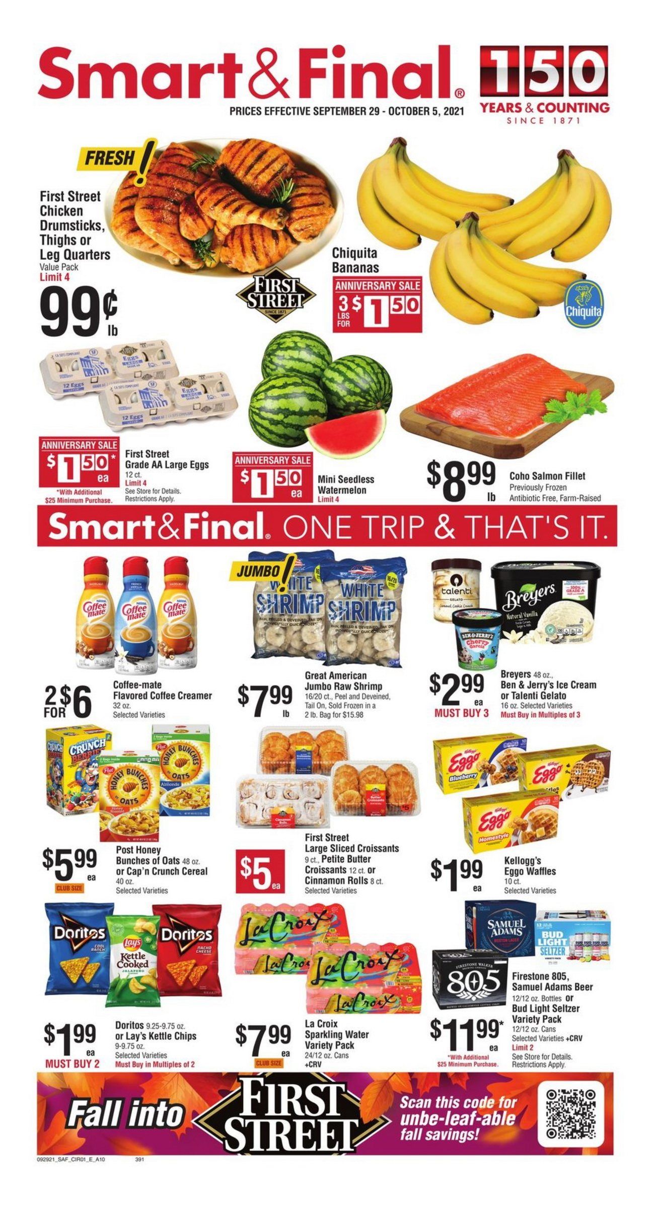 Smart & Final Weekly Ad Sep 29 – Oct 05, 2021