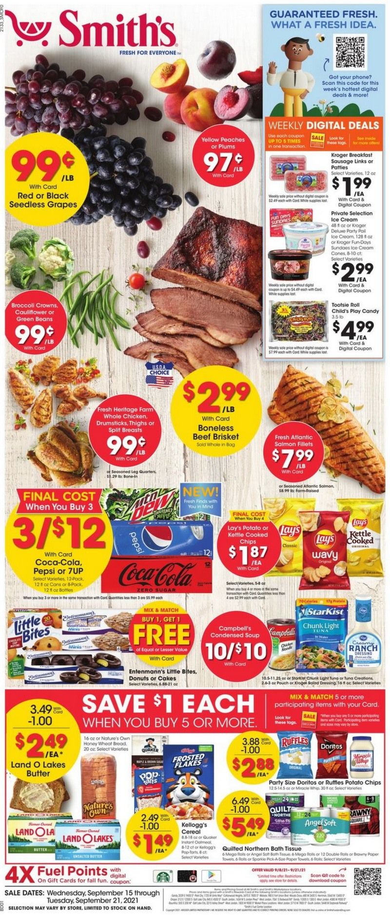 Smith's Food and Drug Weekly Ad Sep 15 – Sep 21, 2021 (Halloween ...
