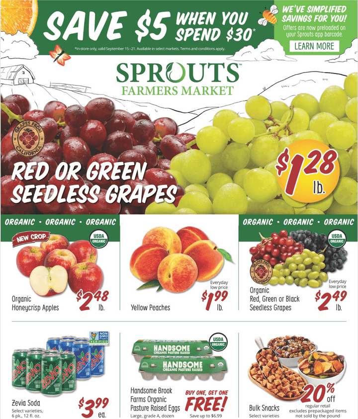 Sprouts Weekly Ad Sep 15 – Sep 21, 2021
