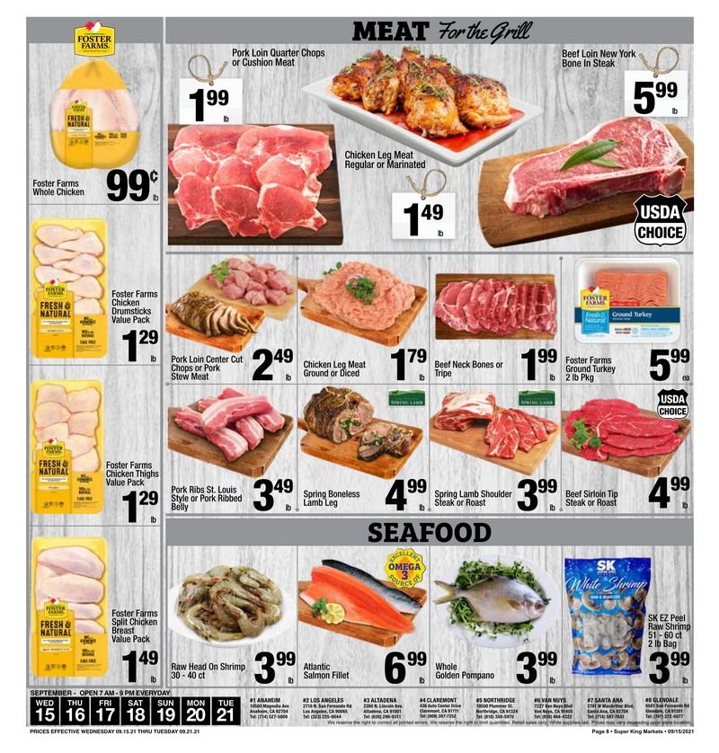 Super King Weekly Ad Sep 15 – Sep 21, 2021