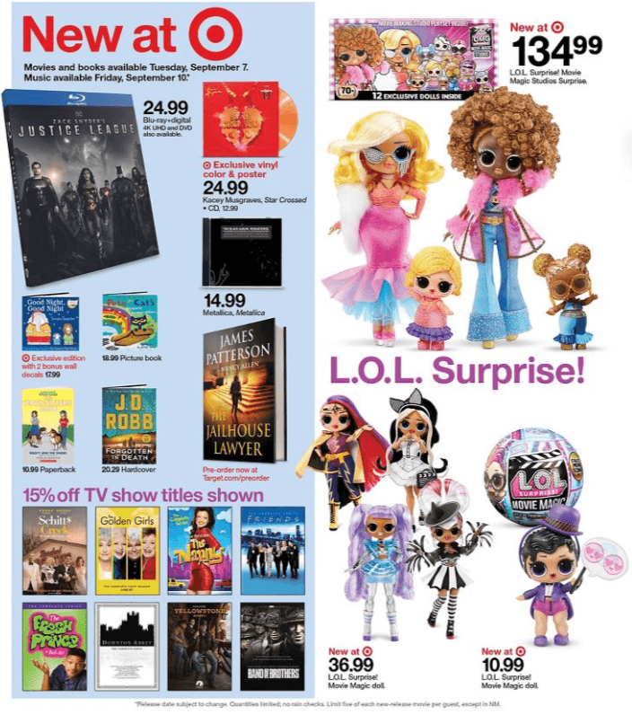 Target Weekly Ad Sep 05 – Sep 11, 2021