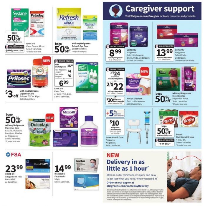 Walgreens Weekly Ad Sep 05 – Sep 11, 2021