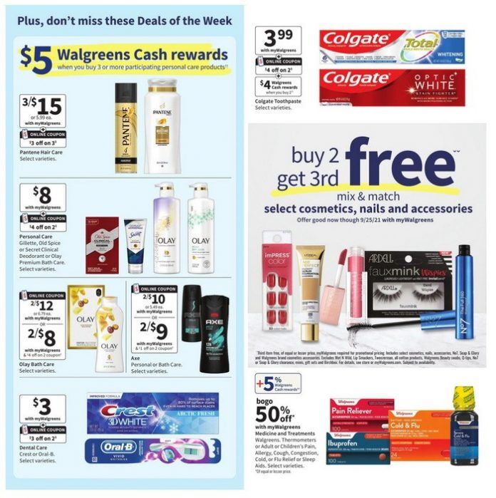 Walgreens Weekly Ad Sep 05 – Sep 11, 2021