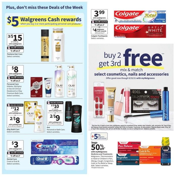 Walgreens Weekly Ad Sep 05 – Sep 11, 2021
