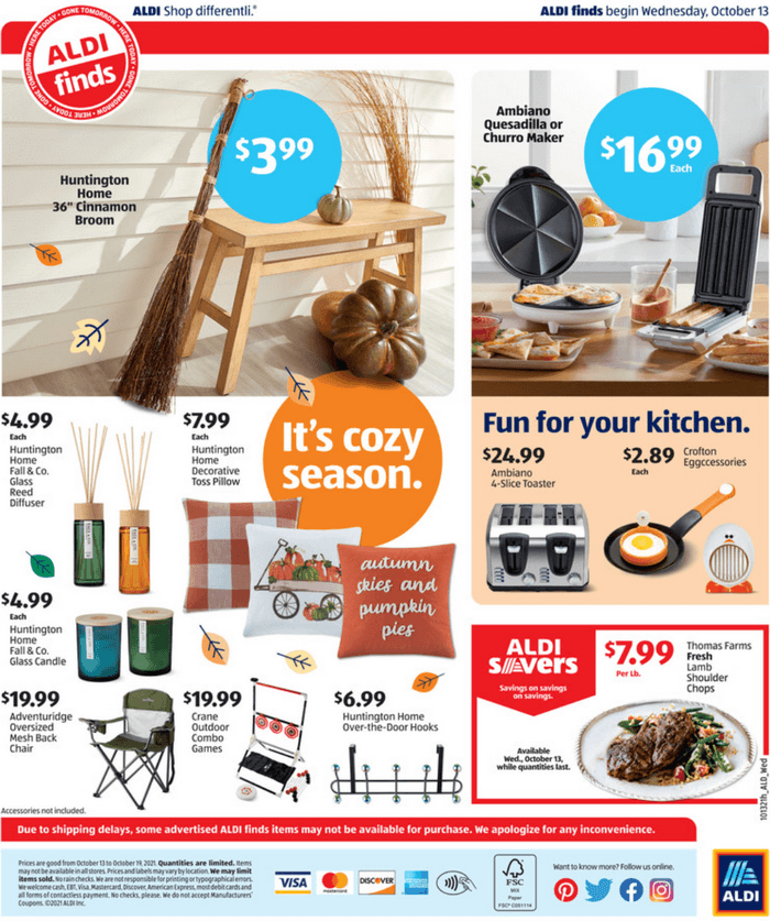 ALDI In-store Ad Sneak Peek Oct 13 – Oct 19, 2021