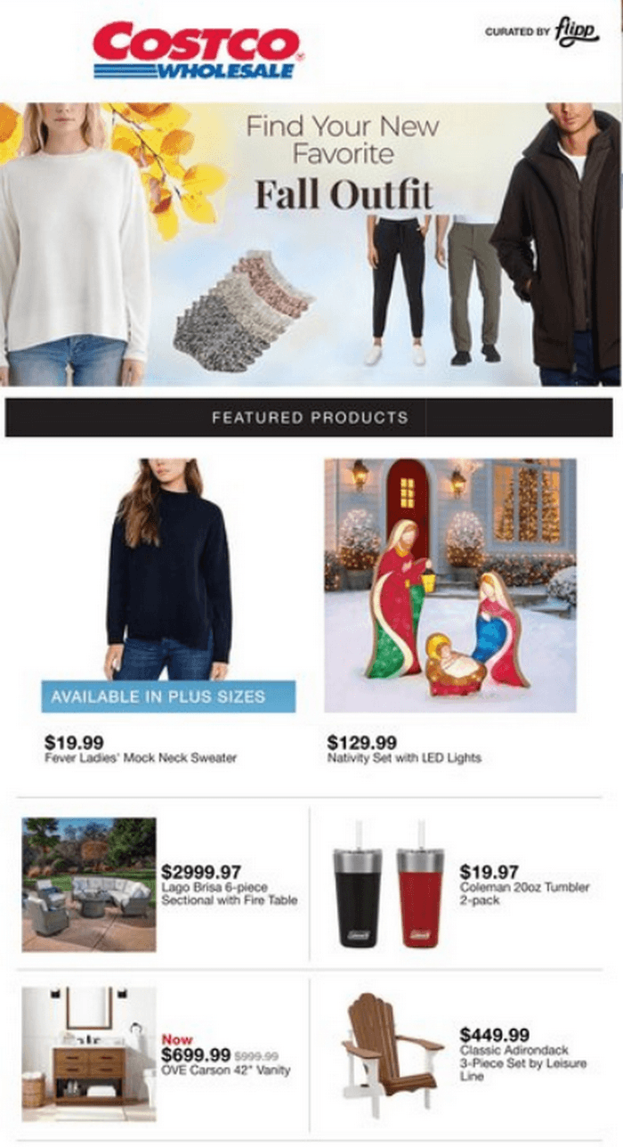 Costco Weekly Ad Oct 22 – Oct 29, 2021