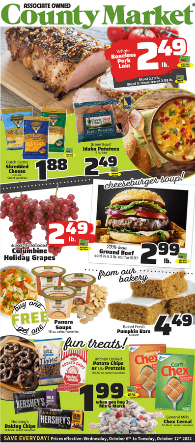 County Market Weekly Ad Oct 06 – Oct 12, 2021