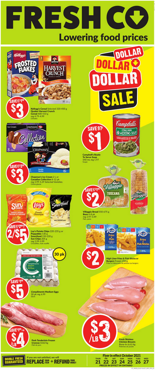 FreshCo Weekly Ad Oct 21 – Oct 27, 2021