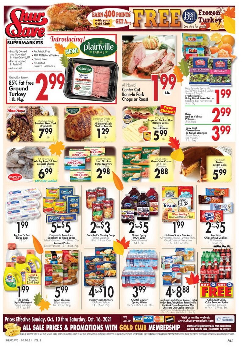 Gerrity's Supermarkets Weekly Ad Oct 10 – Oct 16, 2021
