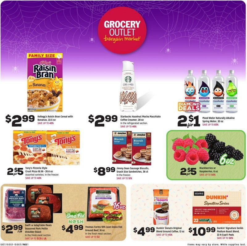 Grocery Outlet Weekly Ad Oct 20 – Oct 26, 2021