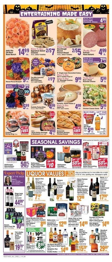 Jewel Osco Weekly Ad Oct 27 – Nov 02, 2021 (Halloween Promotion Included)