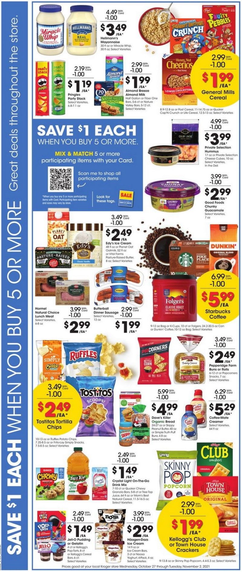 Kroger Weekly Ad Oct 27 – Nov 02, 2021 (Halloween Promotion Included)