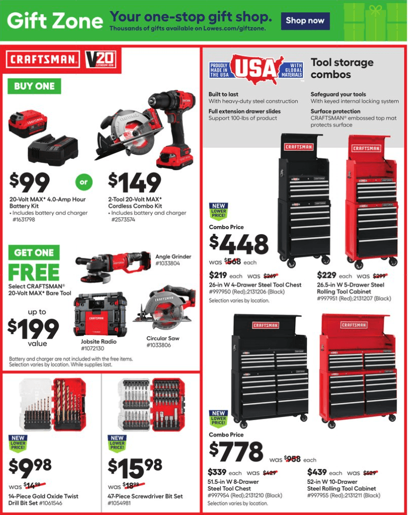 Lowe's Weekly Ad Oct 28 – Nov 03, 2021