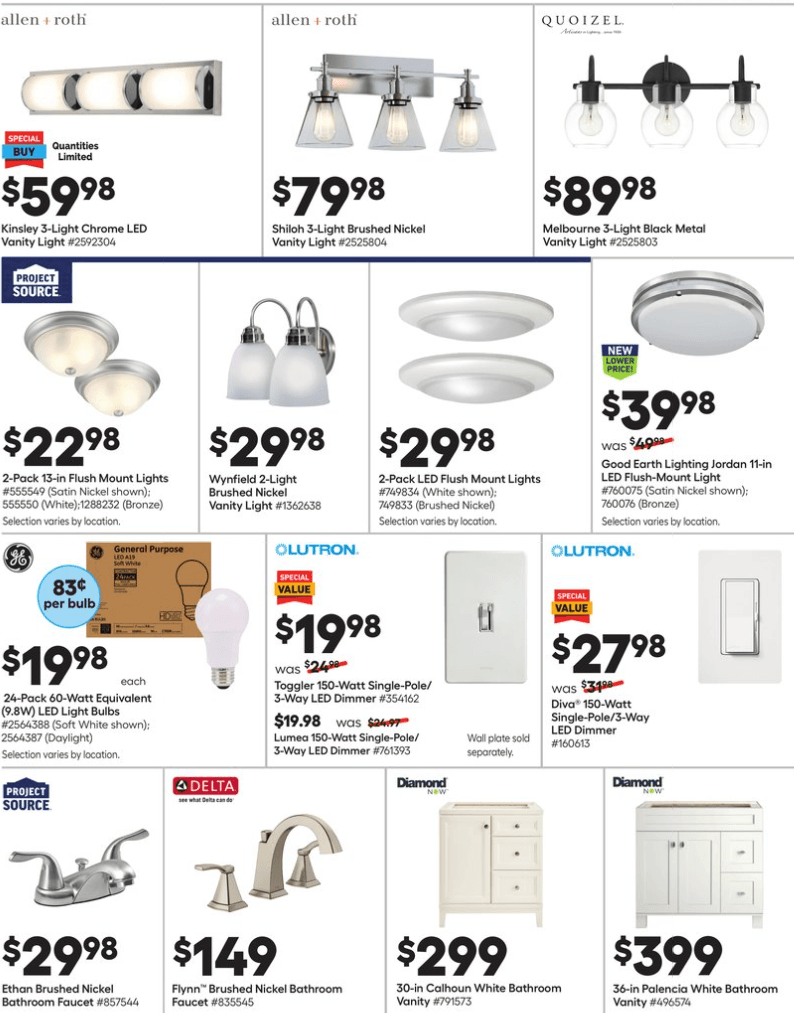 Lowe's Weekly Ad Oct 28 – Nov 03, 2021
