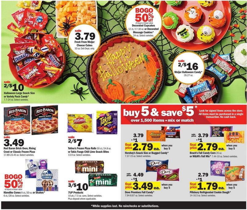 Meijer Halloween Ad Oct 17 – Oct 23, 2021