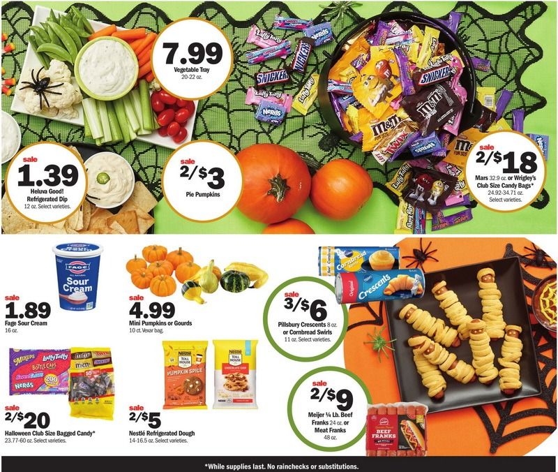 Meijer Halloween Ad Oct 24 – Oct 31, 2021