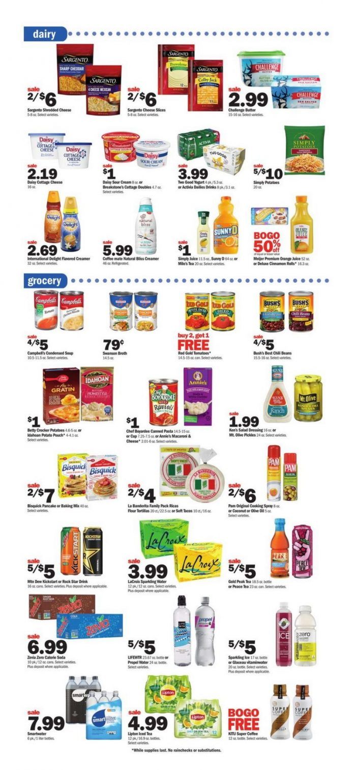 Meijer Weekly Ad Oct 31 – Nov 06, 2021