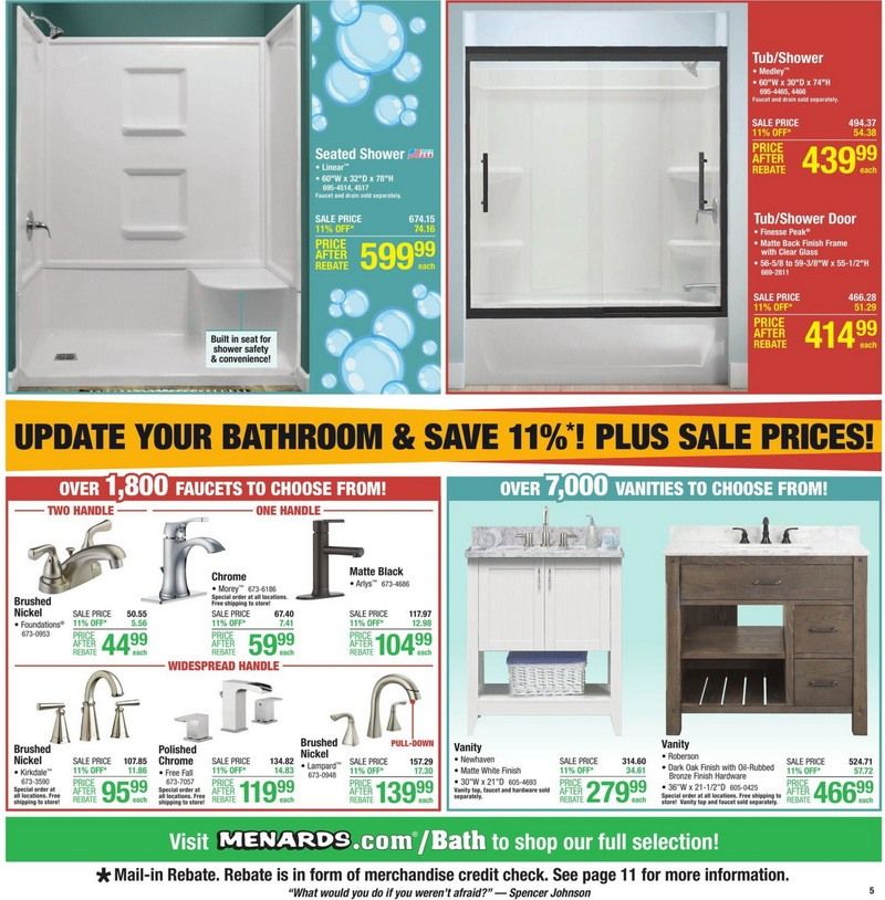 Menards Weekly Ad Oct 07 – Oct 16, 2021