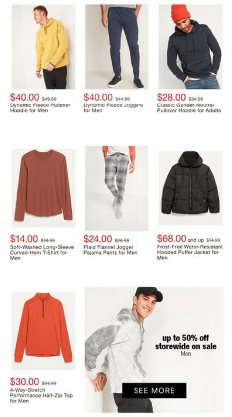 Old Navy Weekly Ad Oct 25 – Nov 01, 2021