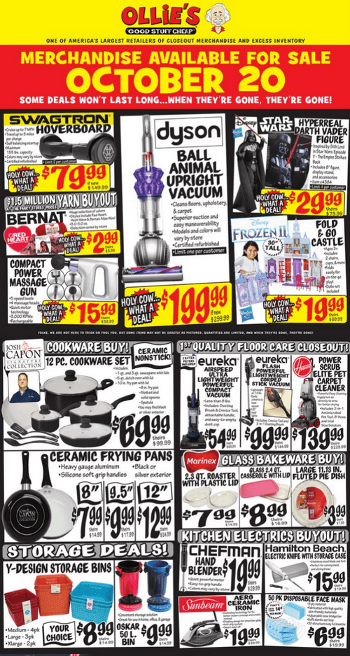 Ollie's Weekly Ad Oct 21 – Oct 26, 2021