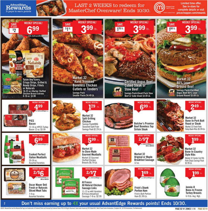 Price Chopper Weekly Ad Oct 17 – Oct 23, 2021