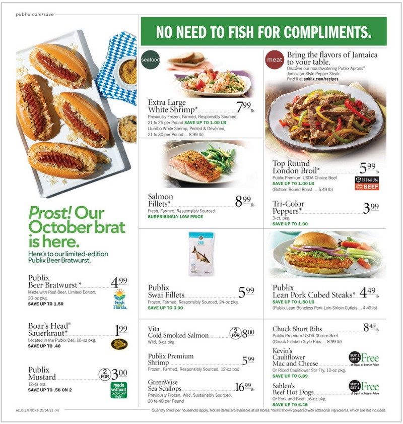 Publix Weekly Ad Oct 13 – Oct 19, 2021