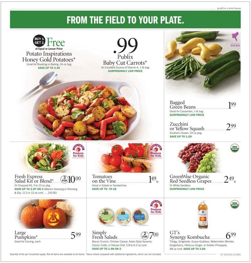 Publix Weekly Ad Oct 13 – Oct 19, 2021