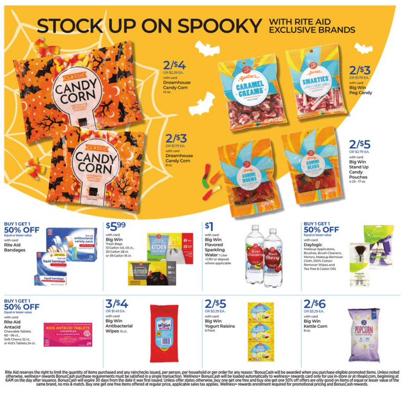 Rite Aid Weekly Ad Oct 17 – Oct 23, 2021 (Halloween Promotion Included)