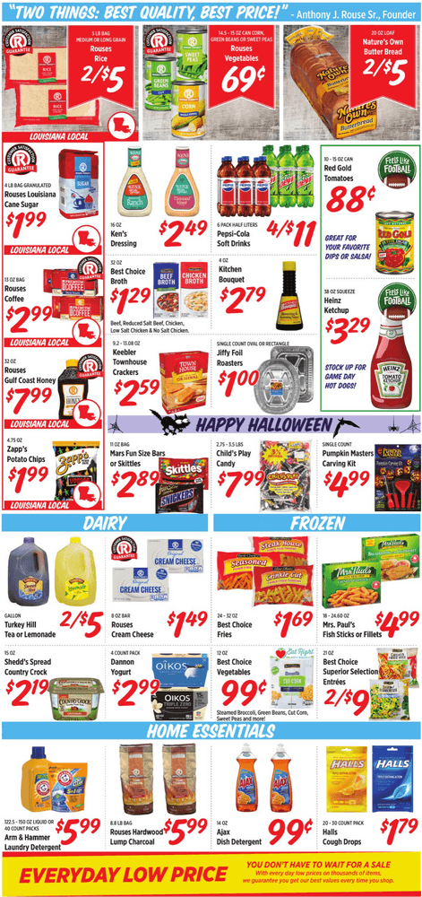 Rouses Weekly Ad Oct 20 – Oct 27, 2021