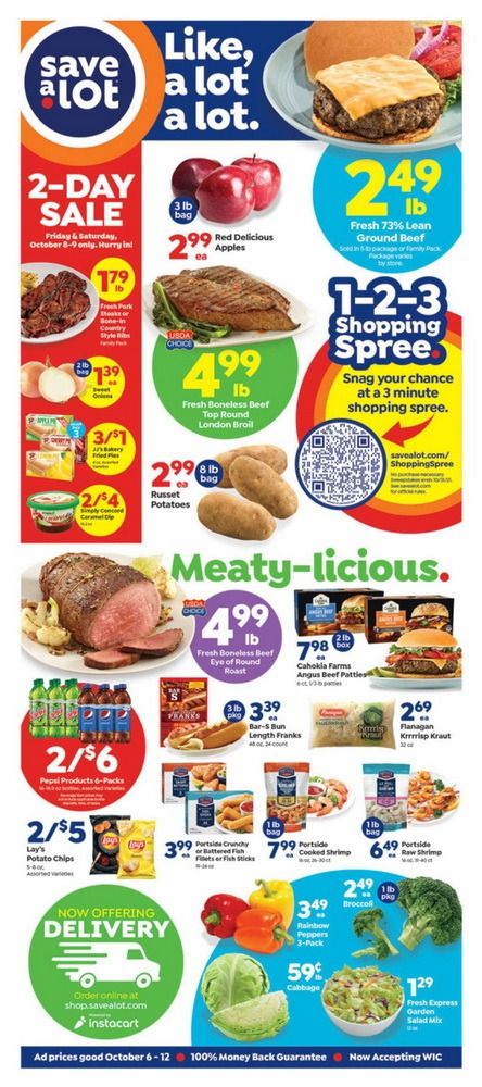 Save A Lot Weekly Ad Oct 06 – Oct 12, 2021