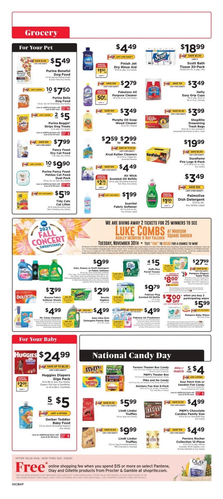 ShopRite Weekly Ad Oct 31 – Nov 06, 2021