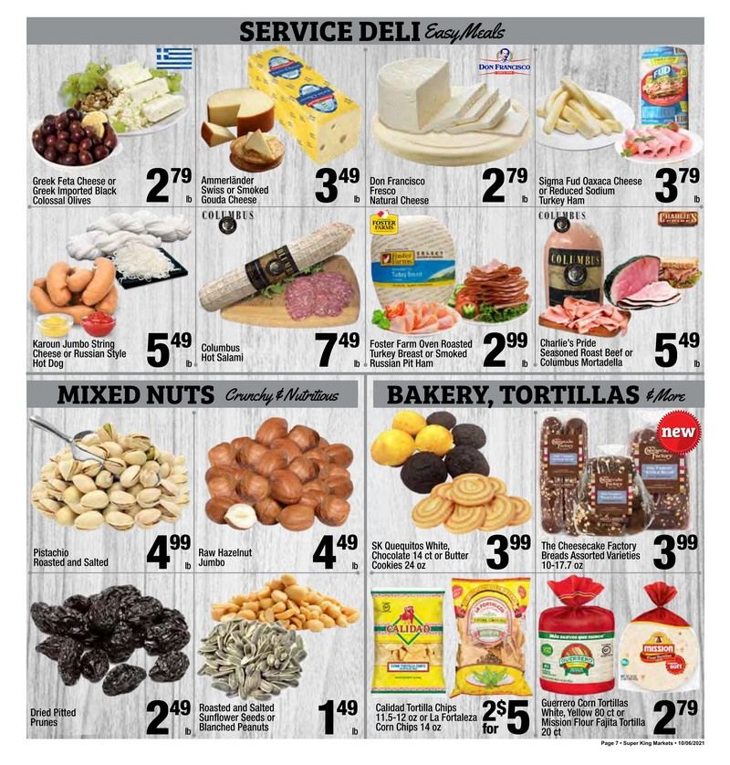 Super King Weekly Ad Oct 06 – Oct 12, 2021