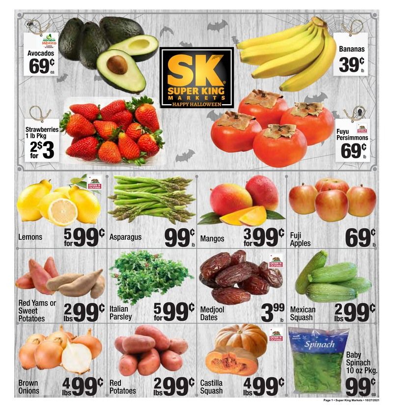 Super King Weekly Ad Oct 27 – Nov 02, 2021
